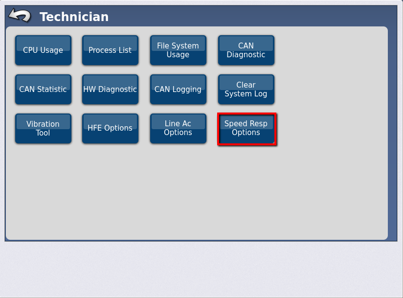 Speed Response Options