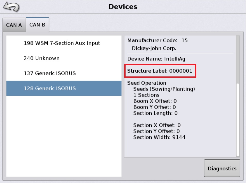 InCommand Load and Go - Generic ISOBUS Mismatch
