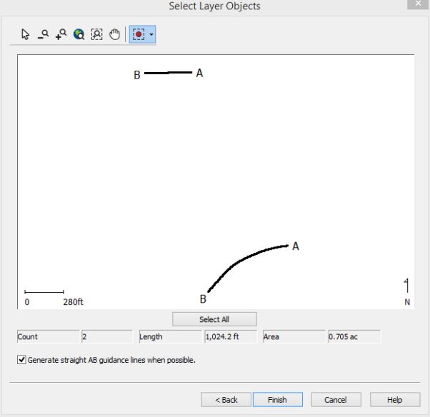 Guidance Line Creation and Customization in SMS