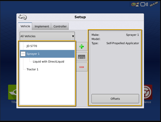 InCommand® - Configuration Setup Menu