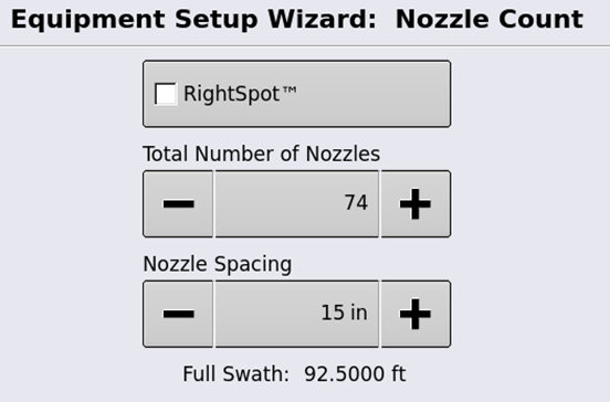 Fence Row Nozzles with DirectCommand L2