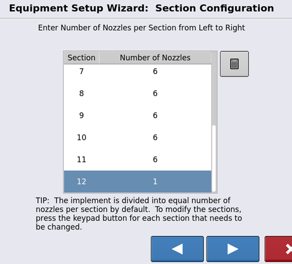 Fence Row Nozzles with DirectCommand L2