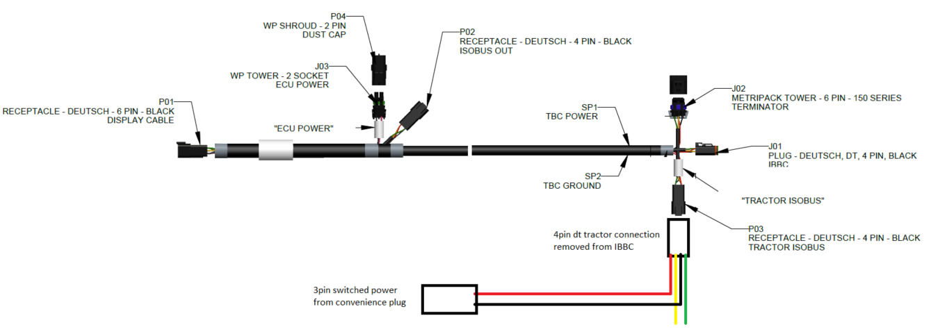 IBBC type change on certain 2019+ Deere R Series Tractors