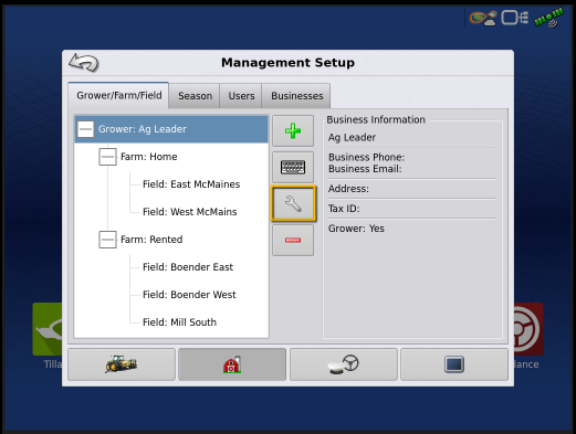 InCommand® - Management Setup