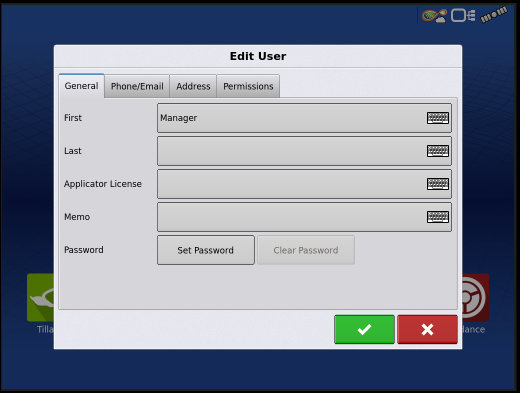 InCommand® - Management Setup