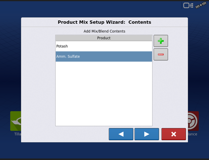 InCommand® - Product Setup