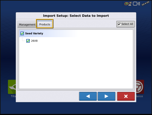 InCommand® - Product Setup