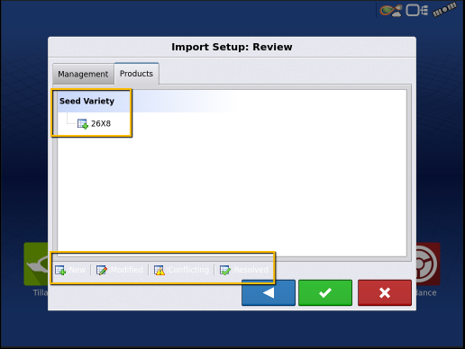InCommand® - Product Setup
