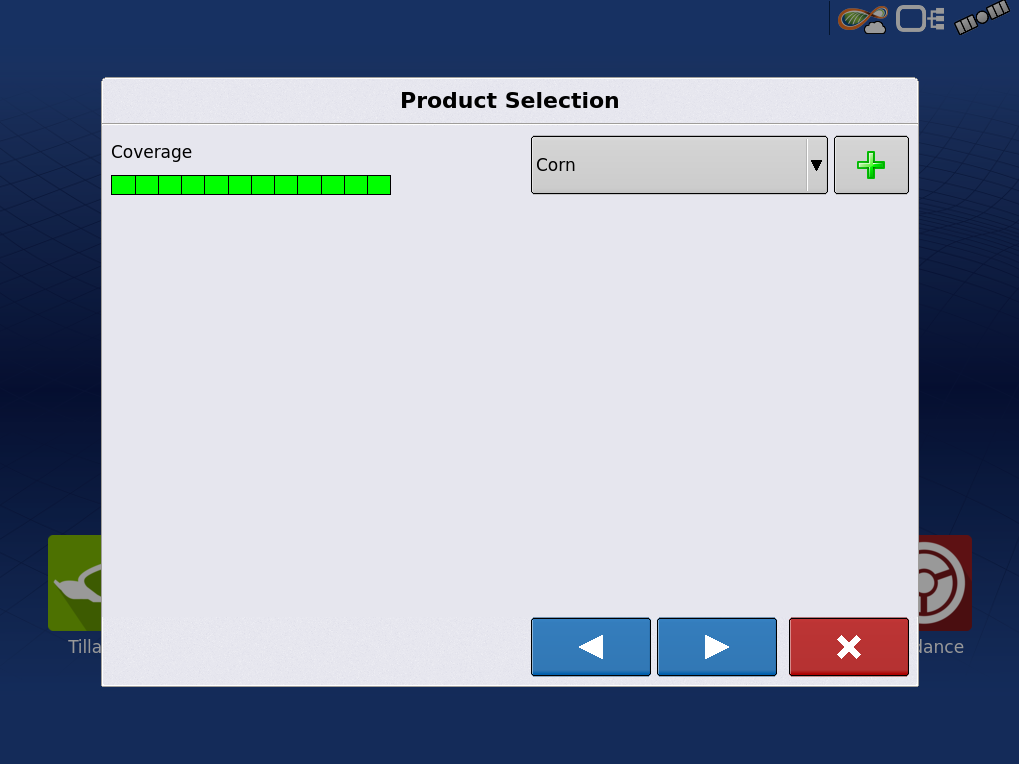 InCommand® - Navigating to a Run Screen (Harvest)