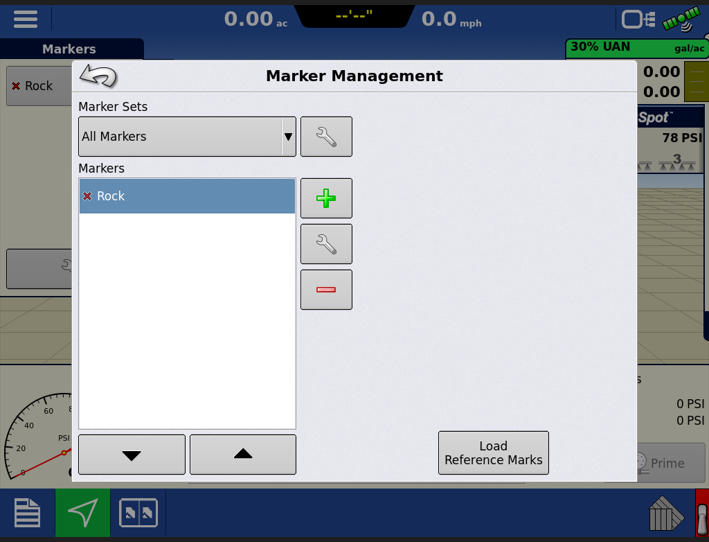 InCommand® - Legend/Markers/Field/Guidance Tab