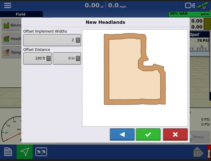 InCommand® - Legend/Markers/Field/Guidance Tab