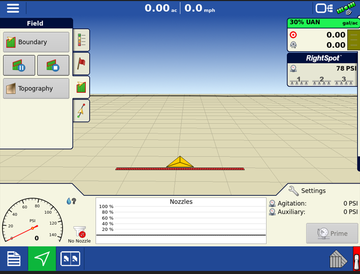InCommand® - Legend/Markers/Field/Guidance Tab