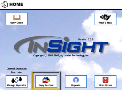 How to Export from an Ag Leader Display