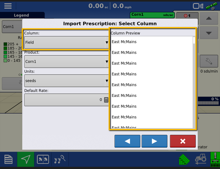 InCommand® - Loading a Prescription