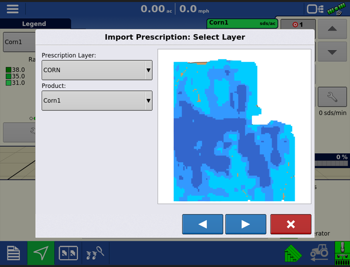 InCommand® - Loading a Prescription