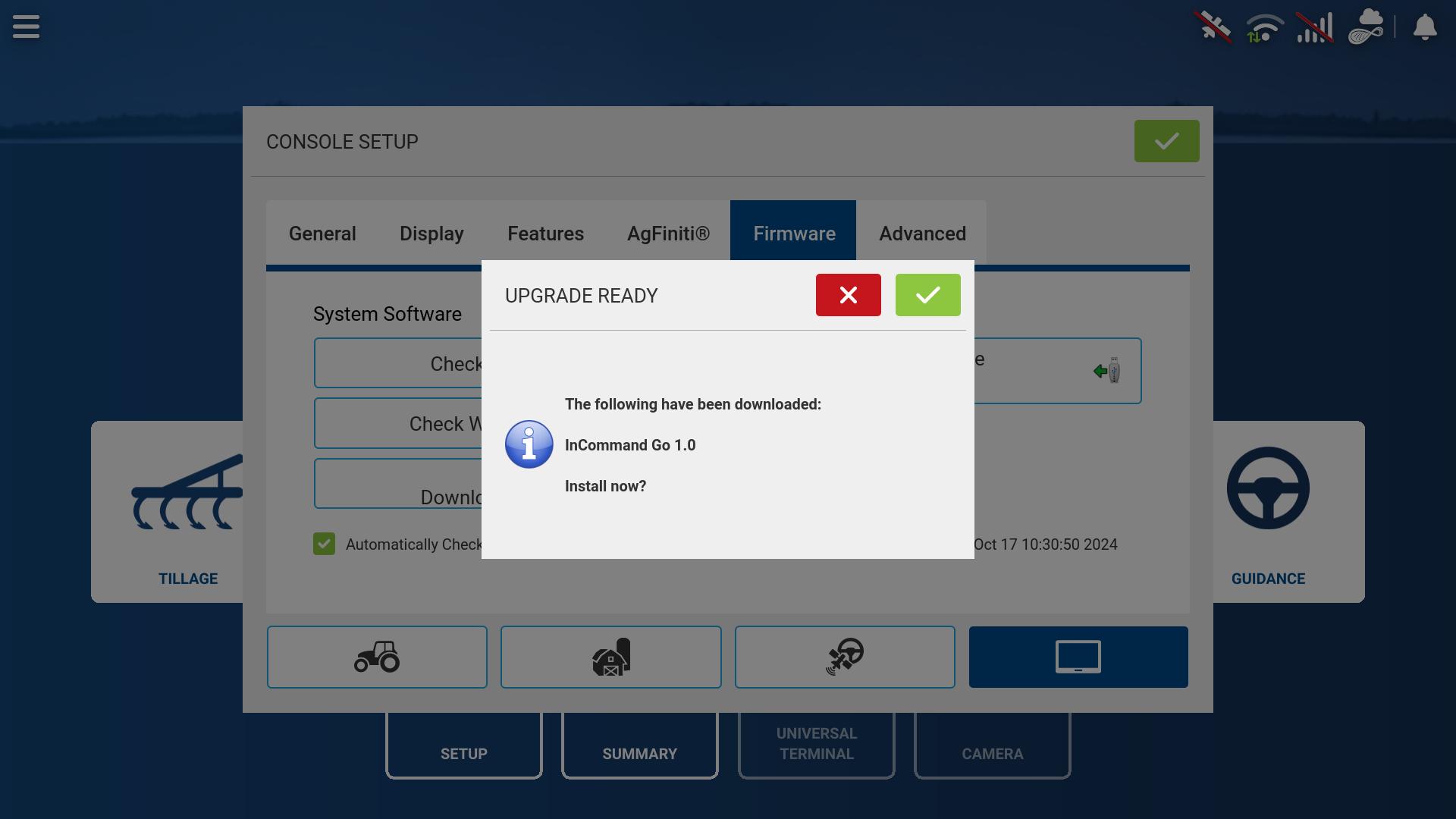 InCommand® Automatic Firmware Update