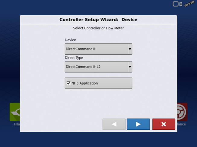 Anhydrous Ammonia (NH3) with DirectCommand L2