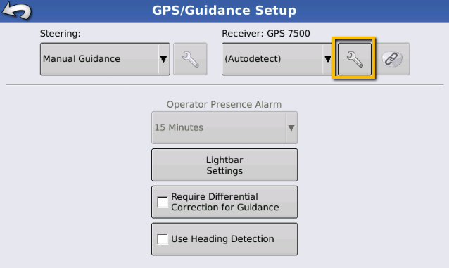 How to Configure the GPS 7500, 6500, 6000, 7000 in an Ag Leader Display