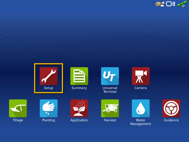 How to setup the GPS 7000 to Legacy display (via InCommand® Display)
