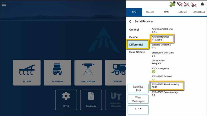 Configuring and Using RTK ASSIST™ with GPS 7500 Receivers